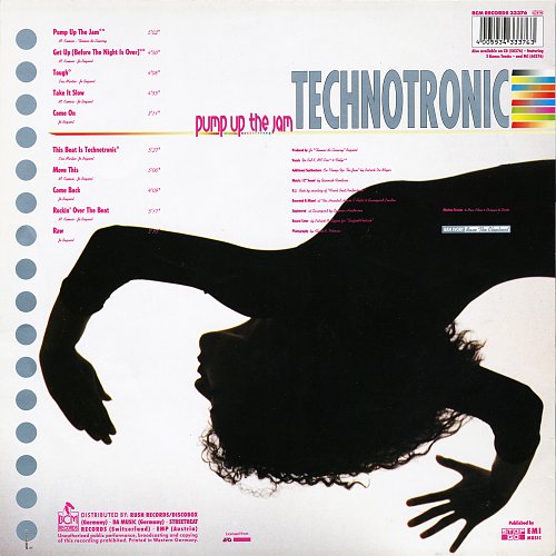 Technotronic - Pump Up The Jam (1989) - Covers
