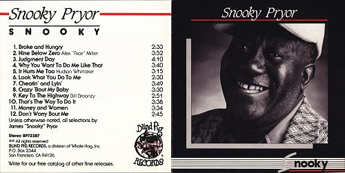 Snooky Pryor - Snooky (1987) - Covers